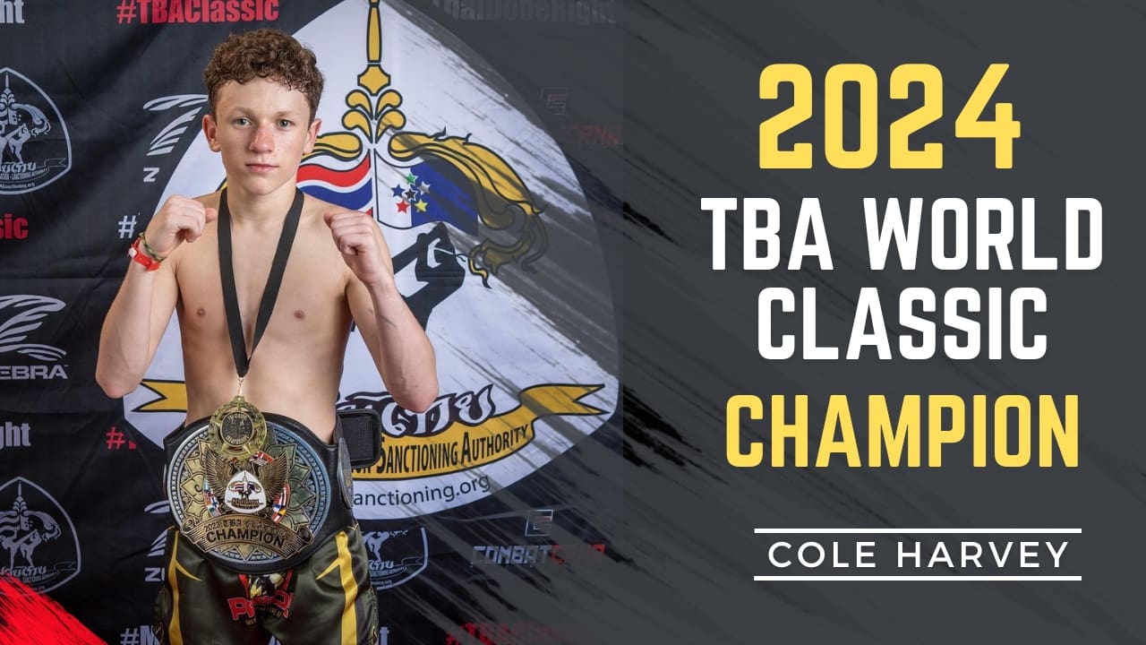 Edmond Teen Cole Harvey Secures Third World Muay Thai Championship ...