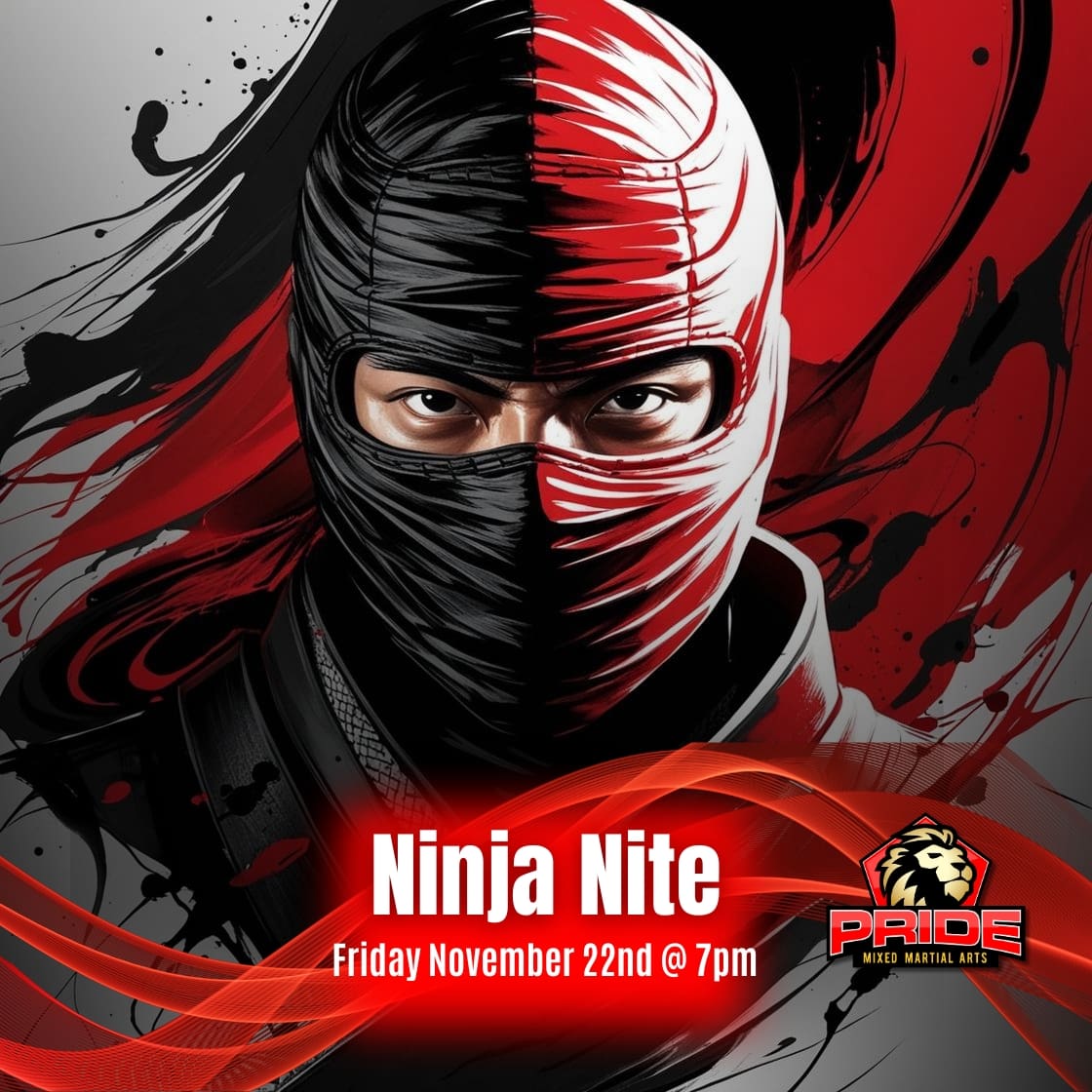 Join Us for Ninja Nite at Pride Mixed Martial Arts! - Pride Mixed ...